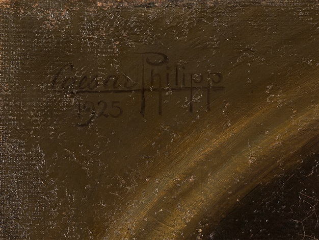 Self Portrait with Wife by Cesar Philipp on artnet