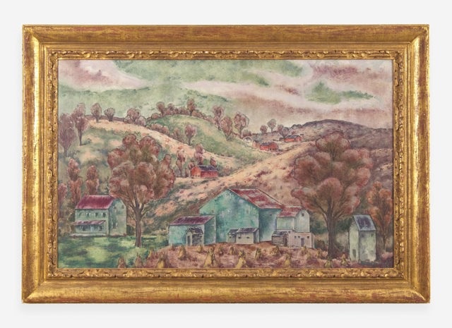 Pennsylvania Landscape by George Biddle on artnet