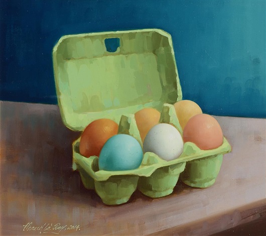Still Life With Eggs by David French Le Roy on artnet