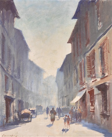 A Street in Rome by Edward Seago on artnet