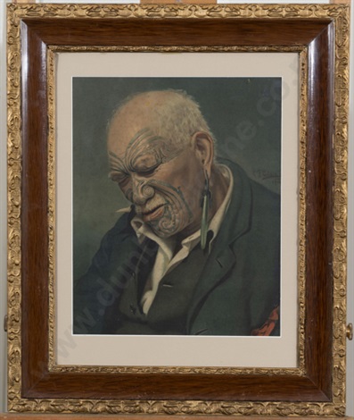 Wiremu Patara Te Tuhi 1823-1910 by Charles Frederick Goldie on artnet