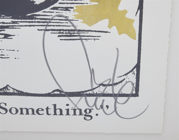FAILE SIGNED I USED TO BE WORTH SOMETHING PRINT by FAILE on artnet