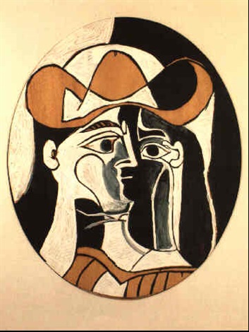Femme au chapeau by Pablo Picasso on artnet