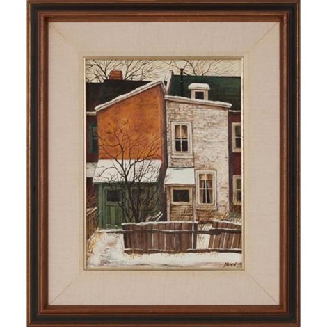 BACK OF SPADINA AVE by John Kasyn on artnet
