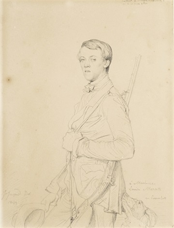 Portrait of Joseph Marcotte by Jean-Auguste-Dominique Ingres on artnet