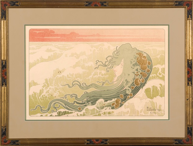 La vague by Henri Privat-Livemont on artnet