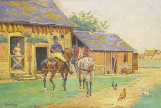 La visite by Henri Baud on artnet