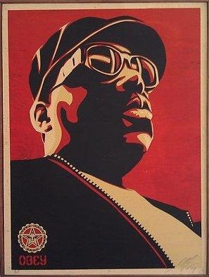 Biggie red by Shepard Fairey on artnet