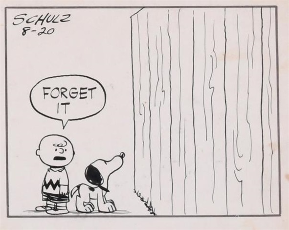 PEANUTS DAILY COMIC STRIP ORIGINAL by Charles M. Schulz on artnet