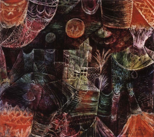 Bühnenlandschaft by Paul Klee on artnet