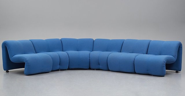 A modular sofa, Etcetera Modul by Jan Ekselius on artnet