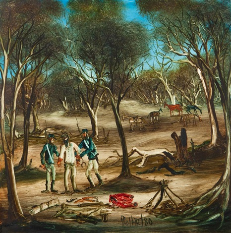 THE ARREST OF BEN HALL by Kevin Charles Hart on artnet