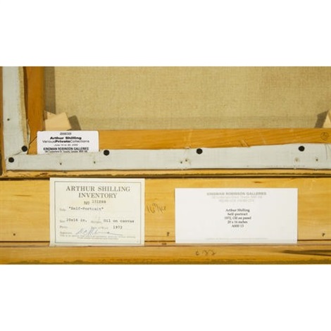 SELF-PORTRAIT, 1972 by Arthur Shilling on artnet