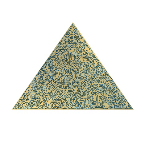 Pyramid 2 by Keith Haring on artnet