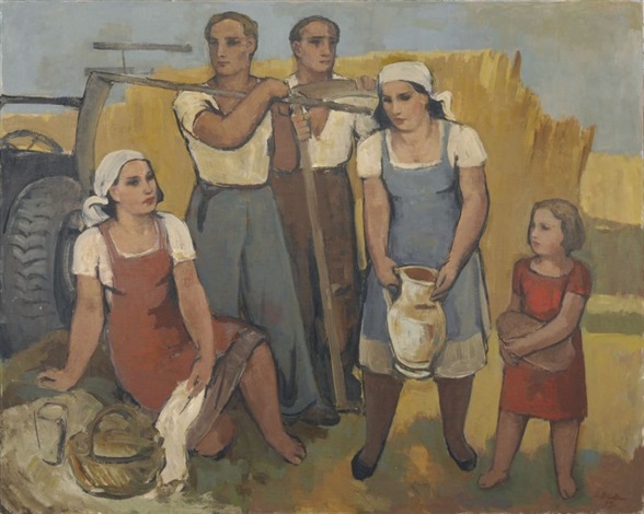 Nach der Feldarbeit by Johannes Beutner on artnet