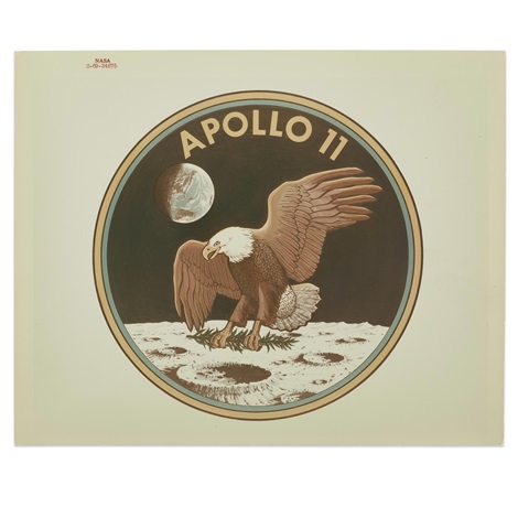 APOLLO 11 OFFICIAL MISSION EMBLEM by NASA on artnet