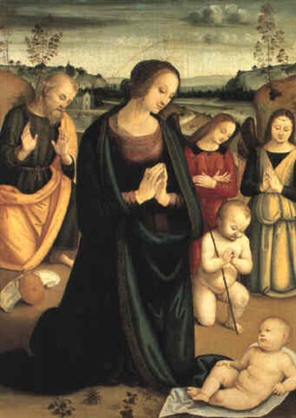 The Nativity by Pietro Perugino on artnet