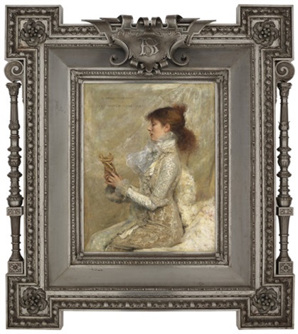 Portrait de Sarah Bernhardt by Jules Bastien-Lepage on artnet