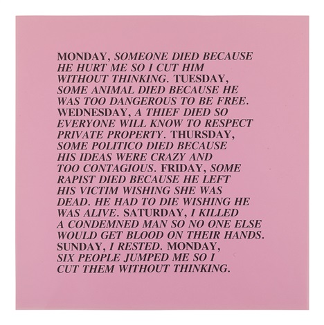 Inflammatory Essays set of 29, 1979-1982 by Jenny Holzer on artnet