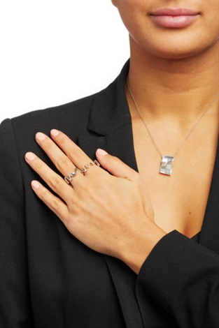 FRANK GEHRY FOR TIFFANY CO. A WHITE GOLD AND SILVER EQUUS SUITE by ...