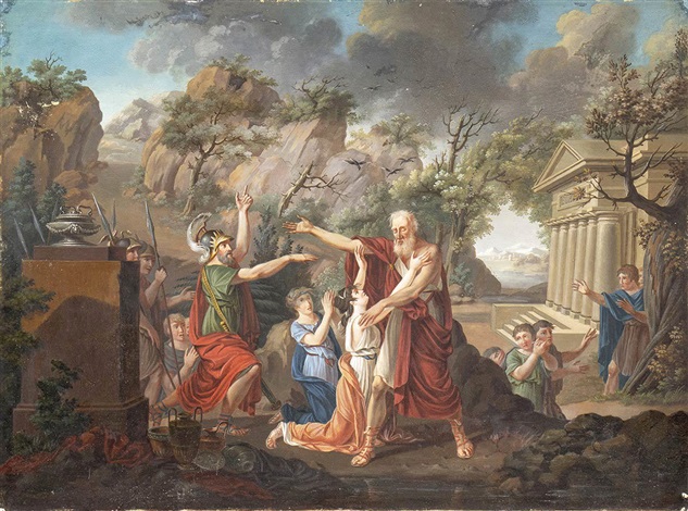 Scene from Sophocles Antigone by Neoclassical School (19) on artnet