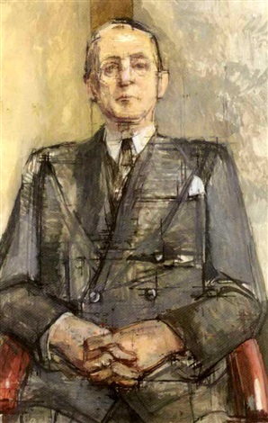 Portrait of Walter A. Brandt by William Coldstream on artnet