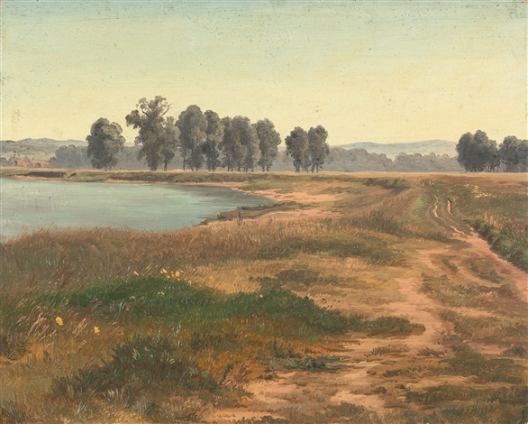 An den Elbauen by Gustav Friedrich Papperitz on artnet