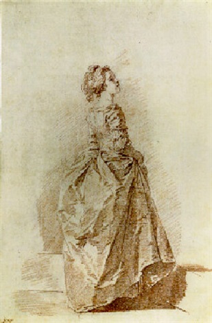 La coquette Study of a young woman by Jean-Honoré Fragonard on artnet