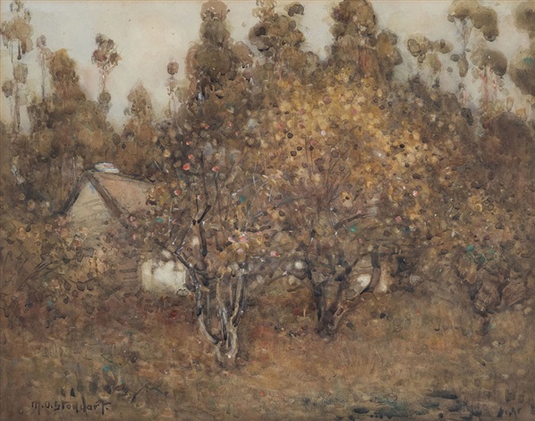 Old Orchard Diamond Harbour by Margaret Olrog Stoddart on artnet