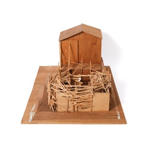 MODEL. DESTROYED CHURCH PROJECT IN KASSEL DOCUMENTA 8. by Tadashi ...