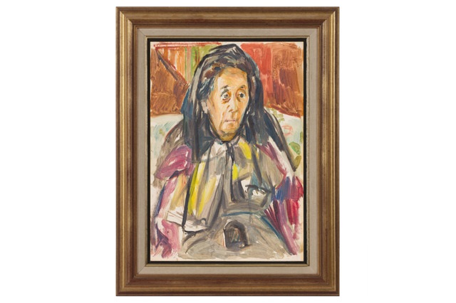 Portrait of Mrs Violet Hammersley by Duncan Grant on artnet