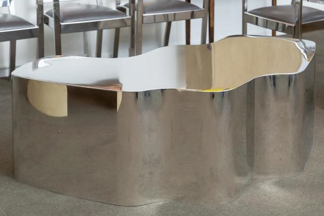 Free-form Coffee Table by Karl Springer on artnet