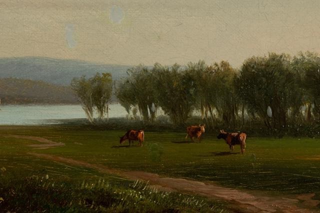 Landscape, 1856 by George Inness on artnet