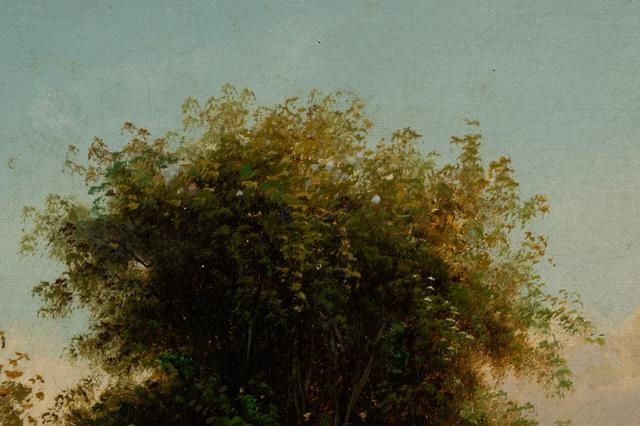 Landscape, 1856 by George Inness on artnet