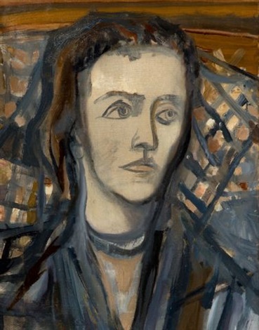 Portrait de Simone Ursault by Maria Helena Vieira da Silva on artnet