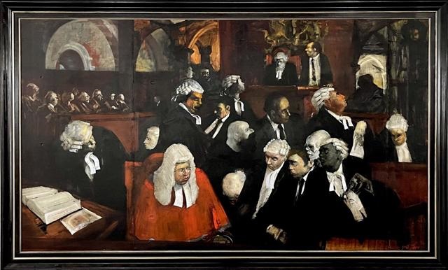 THE LAW AND ITS PEOPLE by Garth Tapper on artnet