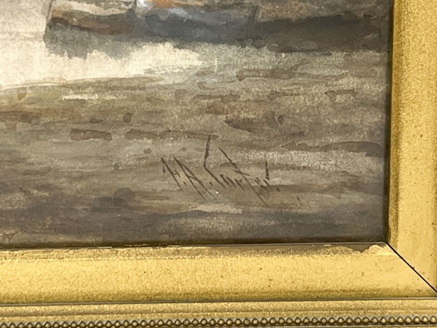 Ships at Sunset by Fernando A. Carter on artnet