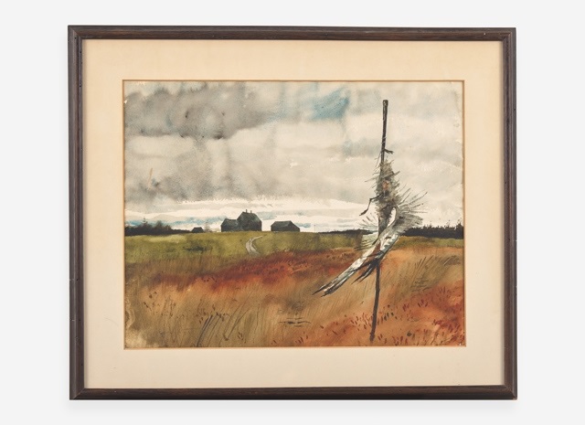 Blueberry Fields, Olson House Cushing, Maine by Jamie Wyeth on artnet