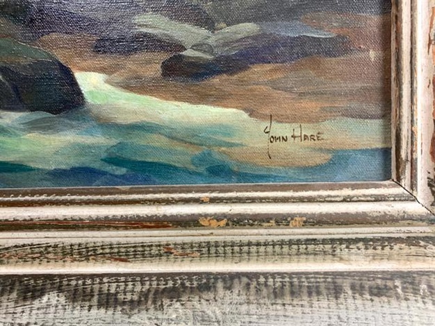 Lighthouse by John Cuthbert Hare on artnet