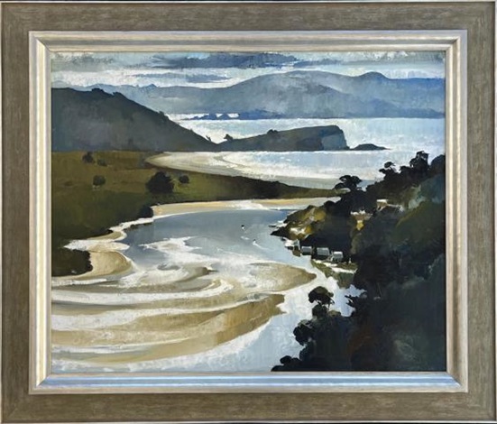 HEAD OF OTAGO HARBOUR by Peter McIntyre on artnet