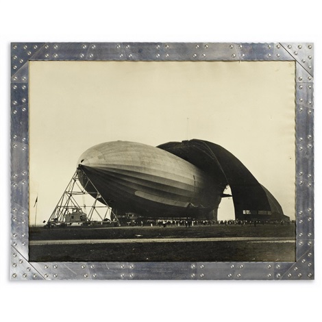 Goodyear Zeppelin, U.S.S. Airship Akron, Worlds Largest Airship. by ...