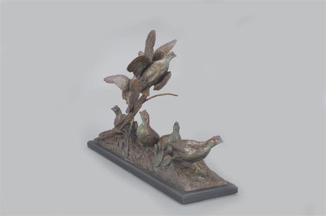 Covey Rise, Bobwhite Quail by Walter Matia on artnet