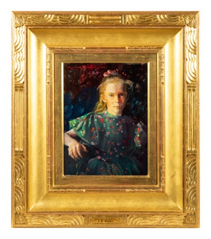 Portrait of Laura by Charles Warren Mundy on artnet