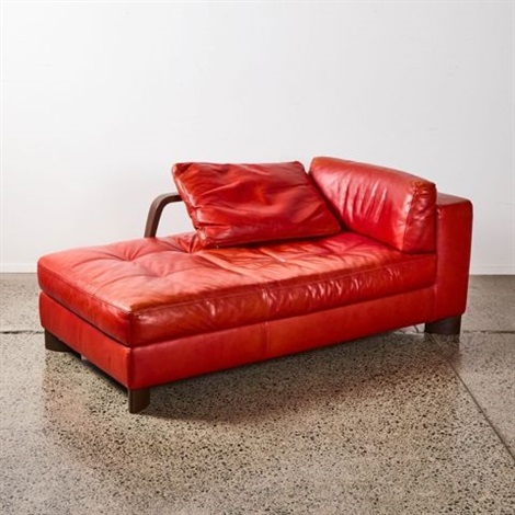 A Natuzzi Leather Day Bed by Natuzzi Editions on artnet