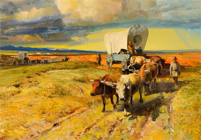 The Pioneers by Robert Wesley Amick on artnet