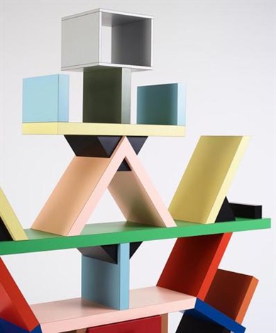 A Carlton bookcase by Ettore Sottsass on artnet