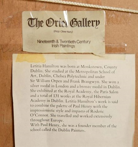 The Killeries by Letitia Marion Hamilton on artnet