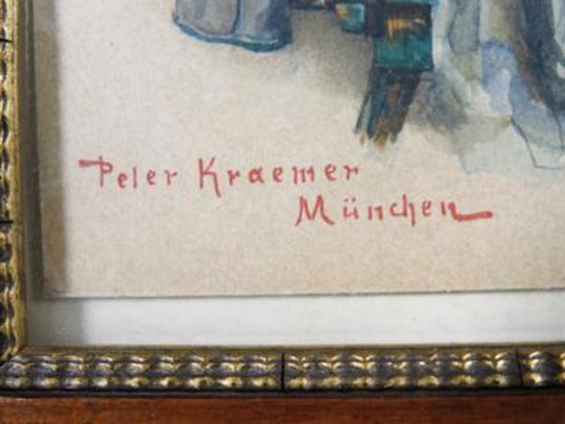 Bauer am Wirtshaustisch by Peter Kraemer the Younger on artnet