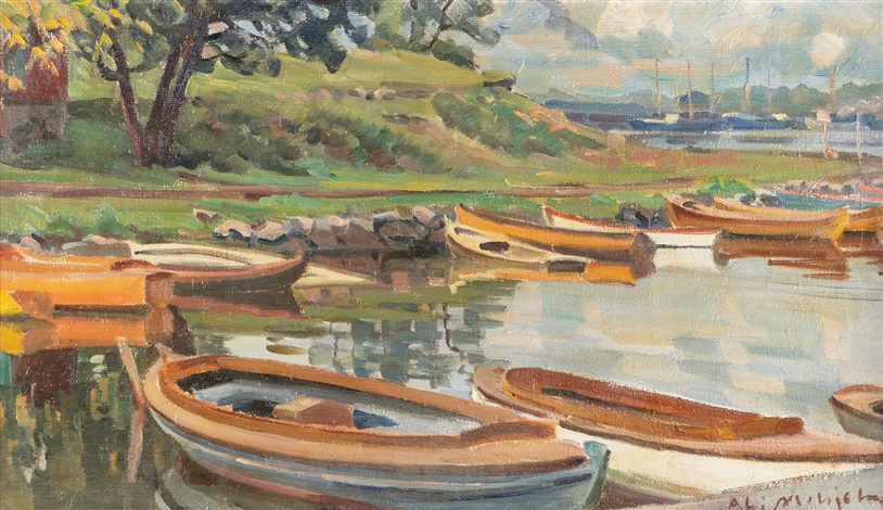 Aurajoki by Alarik (Ali) Munsterhjelm on artnet