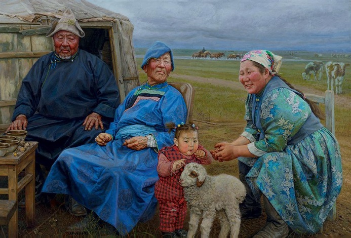 Chit chat by Long Liyou on artnet